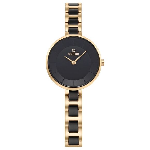 Obaku | Jewelry | Obaku Womens Vind Black Dial Watch V83lxgbsb | Poshmark